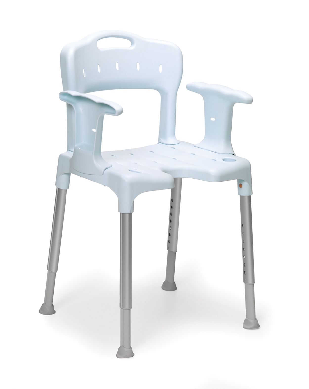 Diverse po- douchestoelen, douchekrukken en hockers.